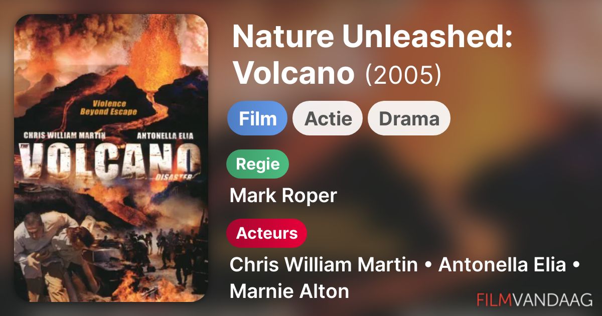 Nature Unleashed: Volcano (film, 2004) - FilmVandaag.nl
