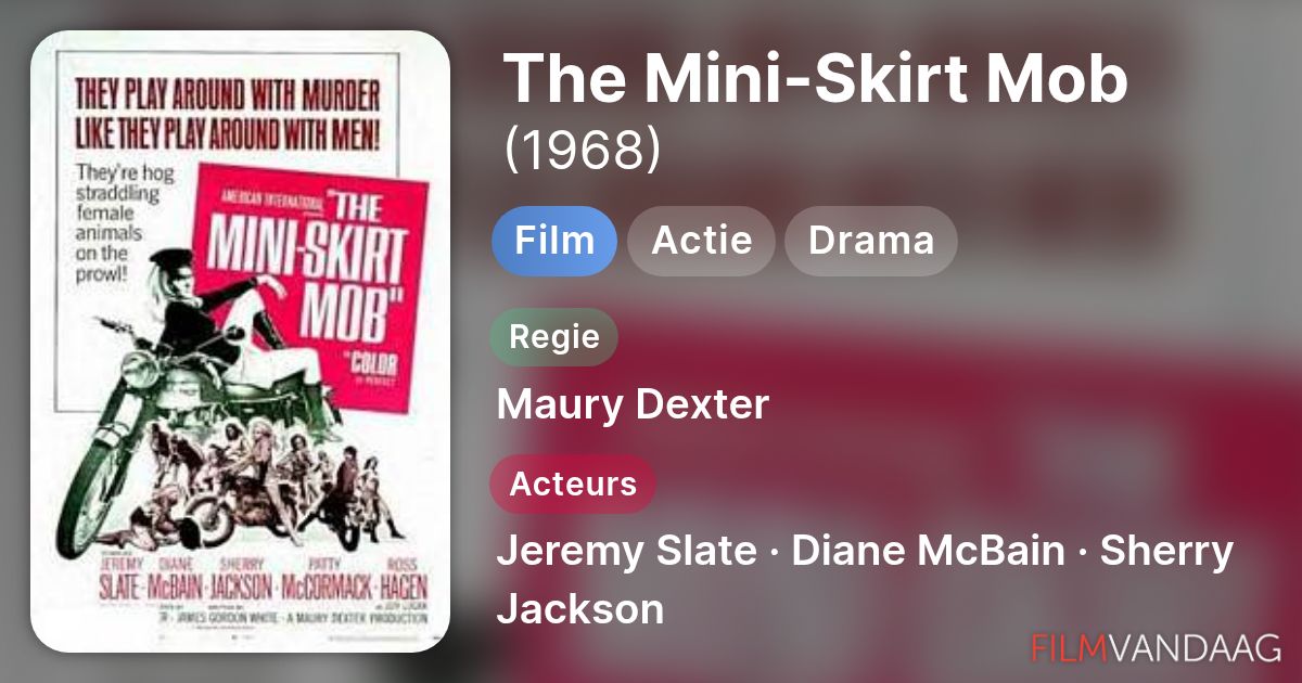 The Mini-Skirt Mob (film, 1968) - FilmVandaag.nl