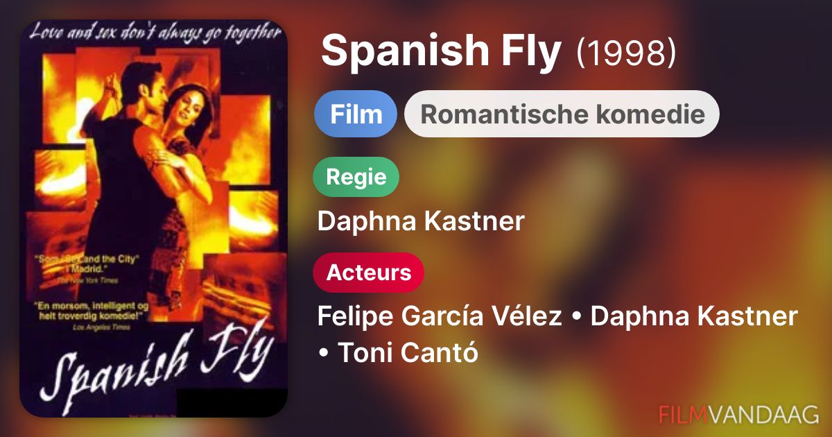 Spanish Fly (film, 1998) - FilmVandaag.nl
