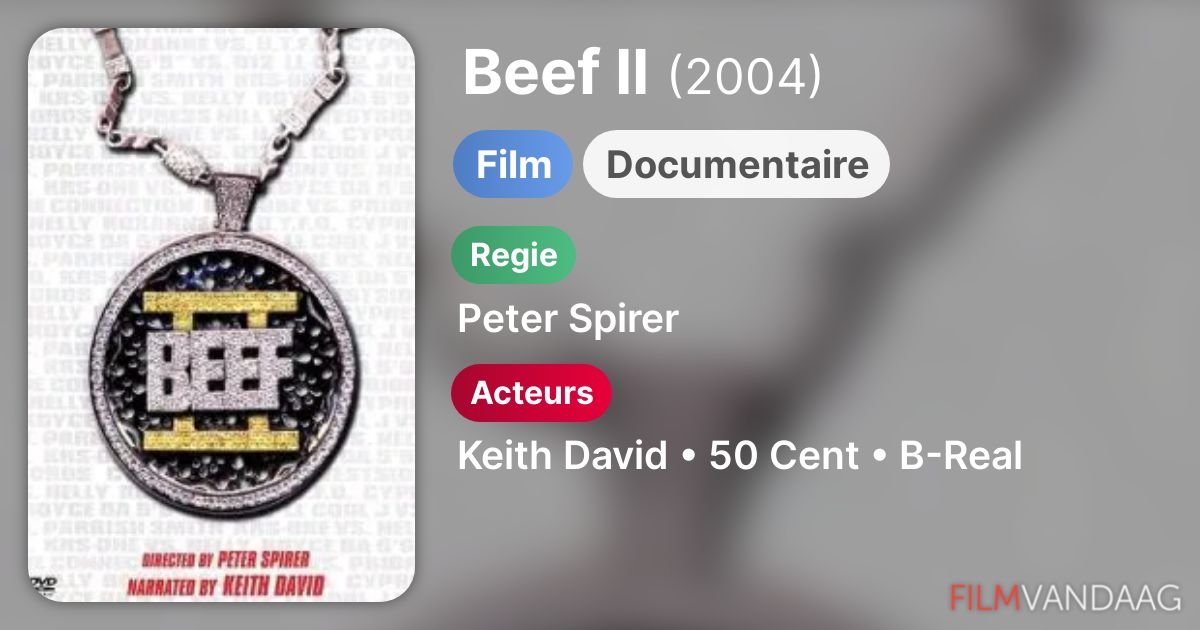 Beef II (film, 2004) - FilmVandaag.nl