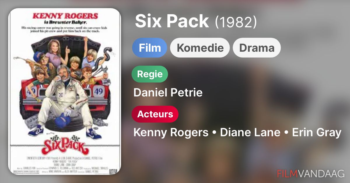 Six Pack (film, 1982) - FilmVandaag.nl