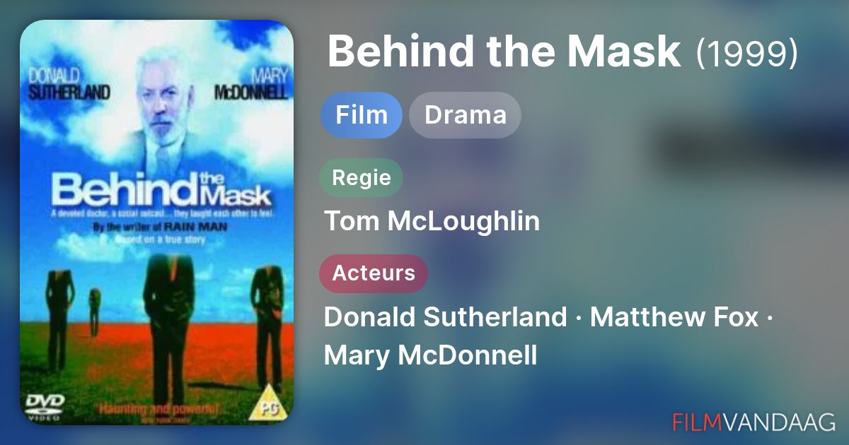 Behind the Mask (film, 1999) - FilmVandaag.nl