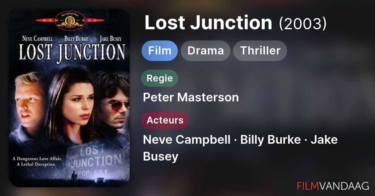 Lost Junction (film, 2003) - FilmVandaag.nl