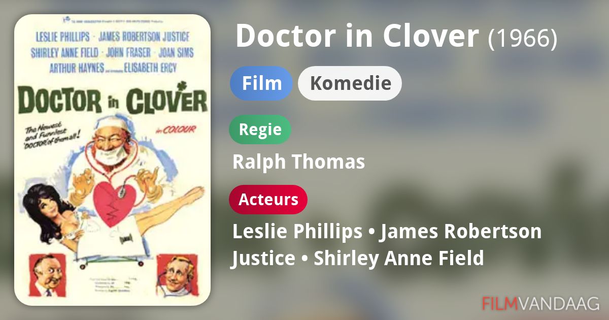Doctor in Clover (film, 1966) - FilmVandaag.nl