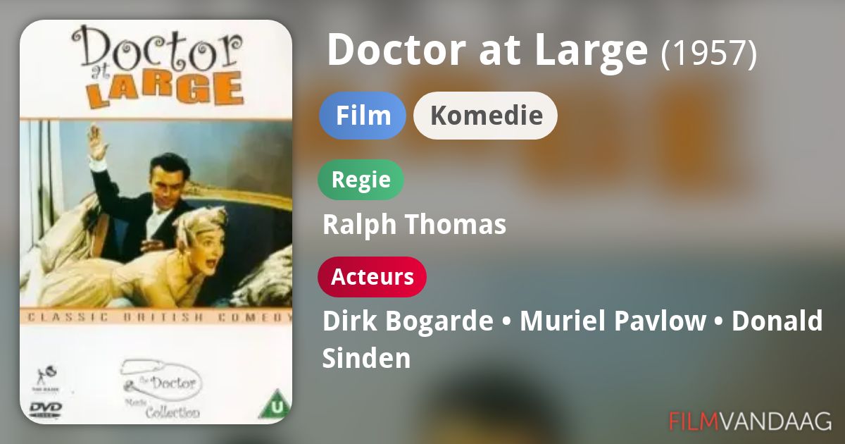 Doctor at Large (film, 1957) - FilmVandaag.nl