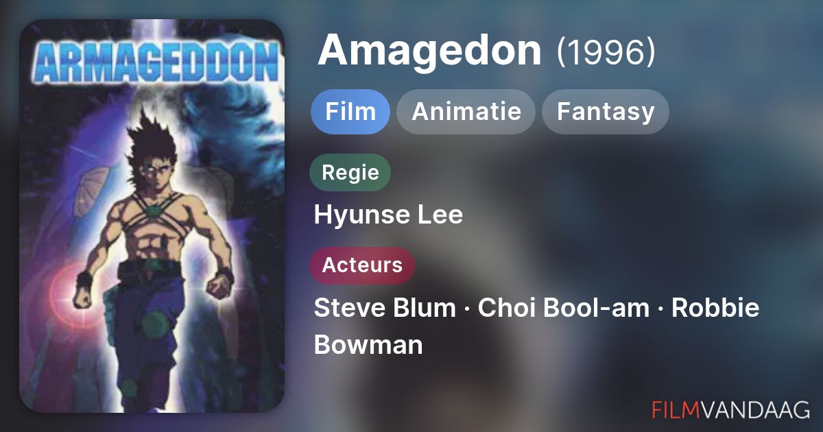 Amagedon (film, 1996) - FilmVandaag.nl