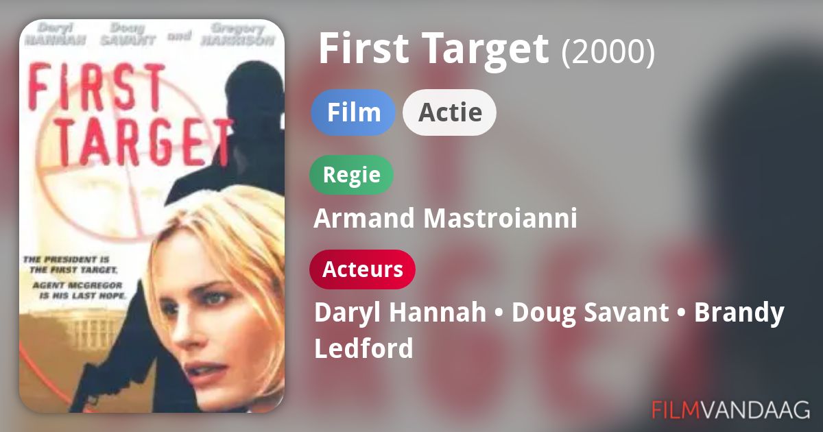 First Target (film, 2000) - FilmVandaag.nl