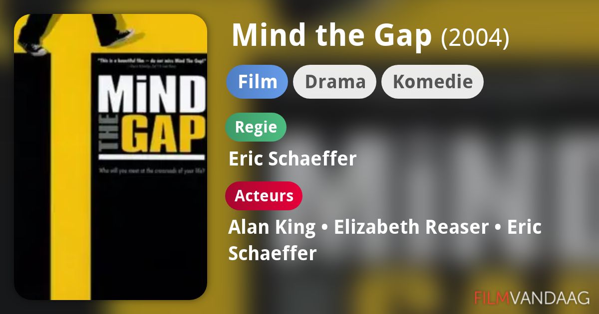 Mind the Gap (film, 2004) - FilmVandaag.nl