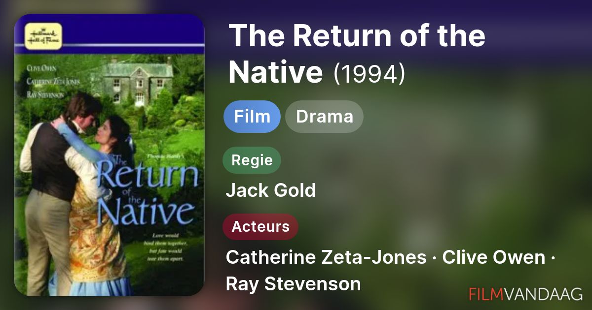 The Return of the Native (film, 1994) - FilmVandaag.nl