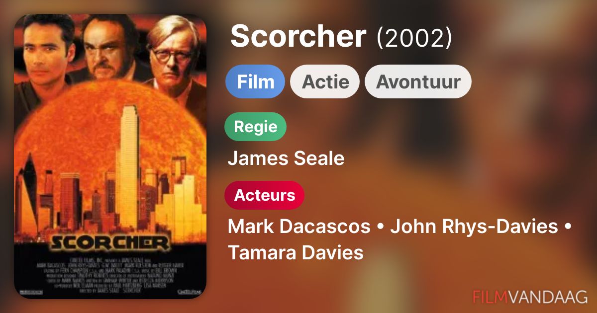 Scorcher (film, 2002) - FilmVandaag.nl