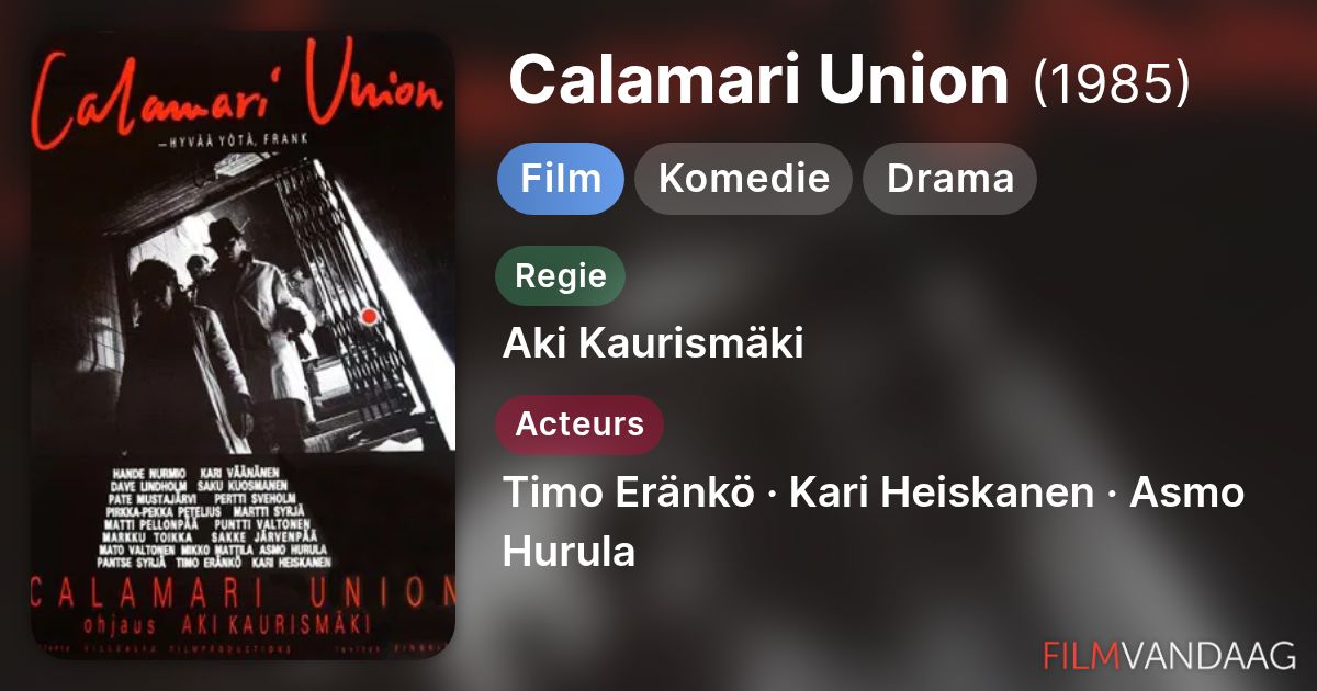 Calamari Union (film, 1985) - FilmVandaag.nl