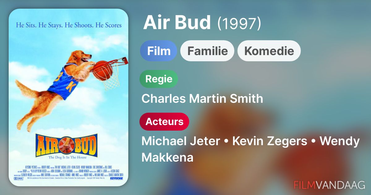 Air Bud (film, 1997) - FilmVandaag.nl