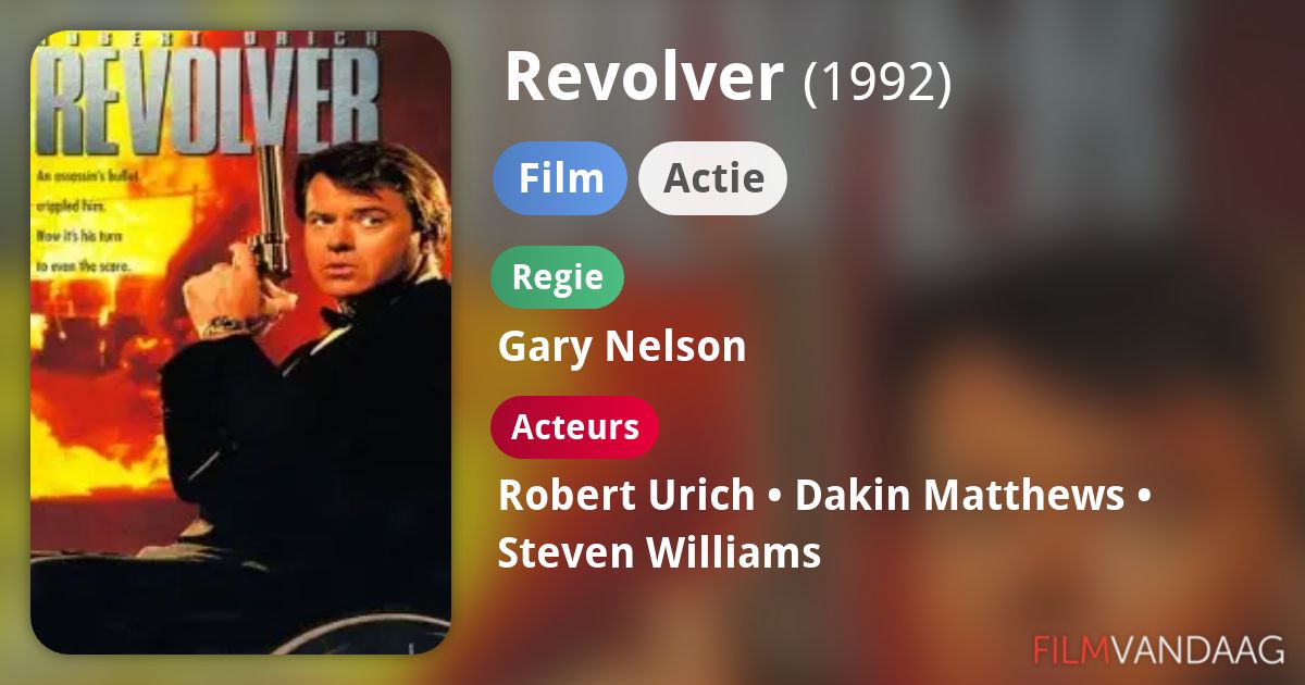 Revolver (film, 1992) - FilmVandaag.nl