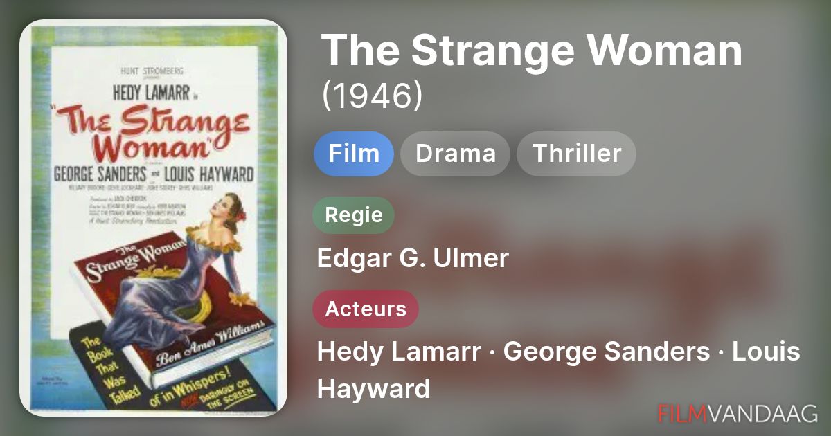 The Strange Woman (film, 1946) - FilmVandaag.nl