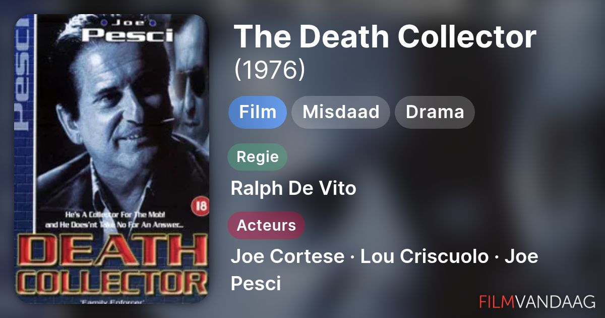 The Death Collector (film, 1976) - FilmVandaag.nl