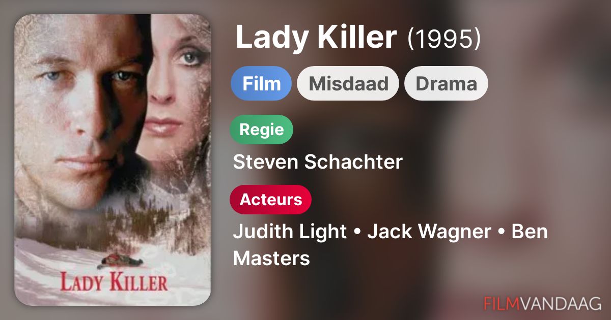Lady Killer (film, 1995) - FilmVandaag.nl