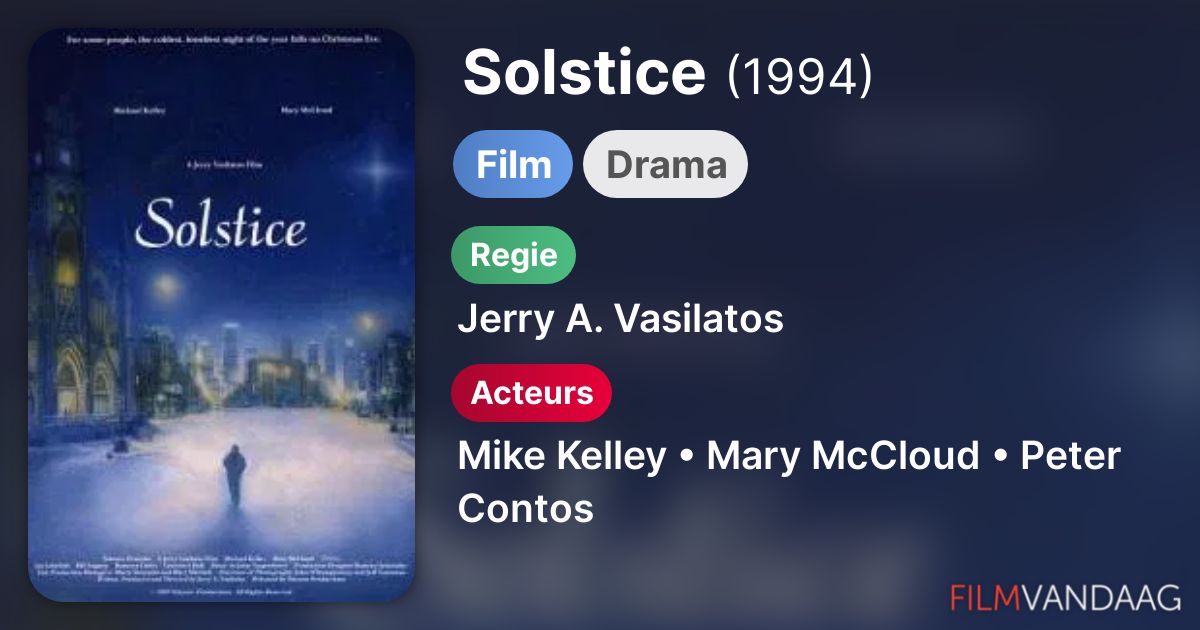 Solstice (film, 1994) - FilmVandaag.nl