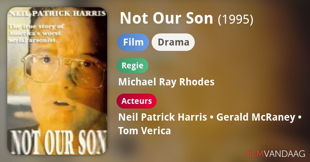 Not Our Son (film, 1995) - FilmVandaag.nl