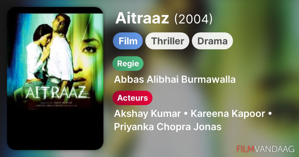 Aitraaz (film, 2004) - FilmVandaag.nl