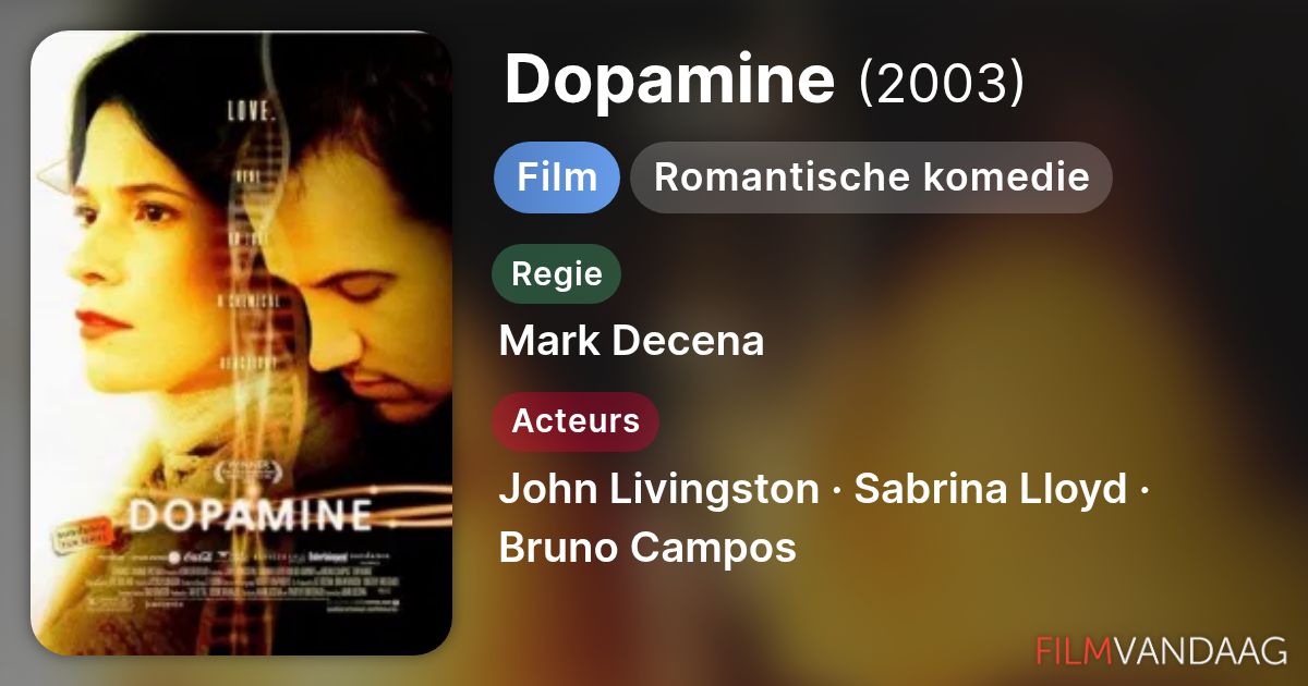 Dopamine (film, 2003) - FilmVandaag.nl