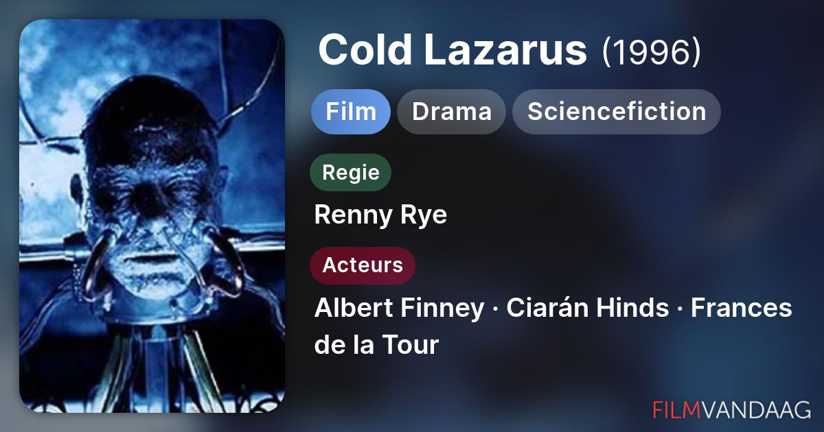 Cold Lazarus (film, 1996) - FilmVandaag.nl