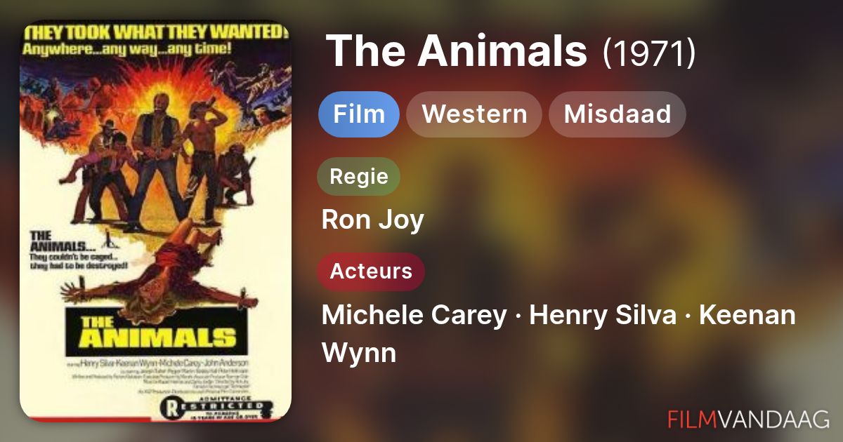 The Animals (film, 1971) - FilmVandaag.nl
