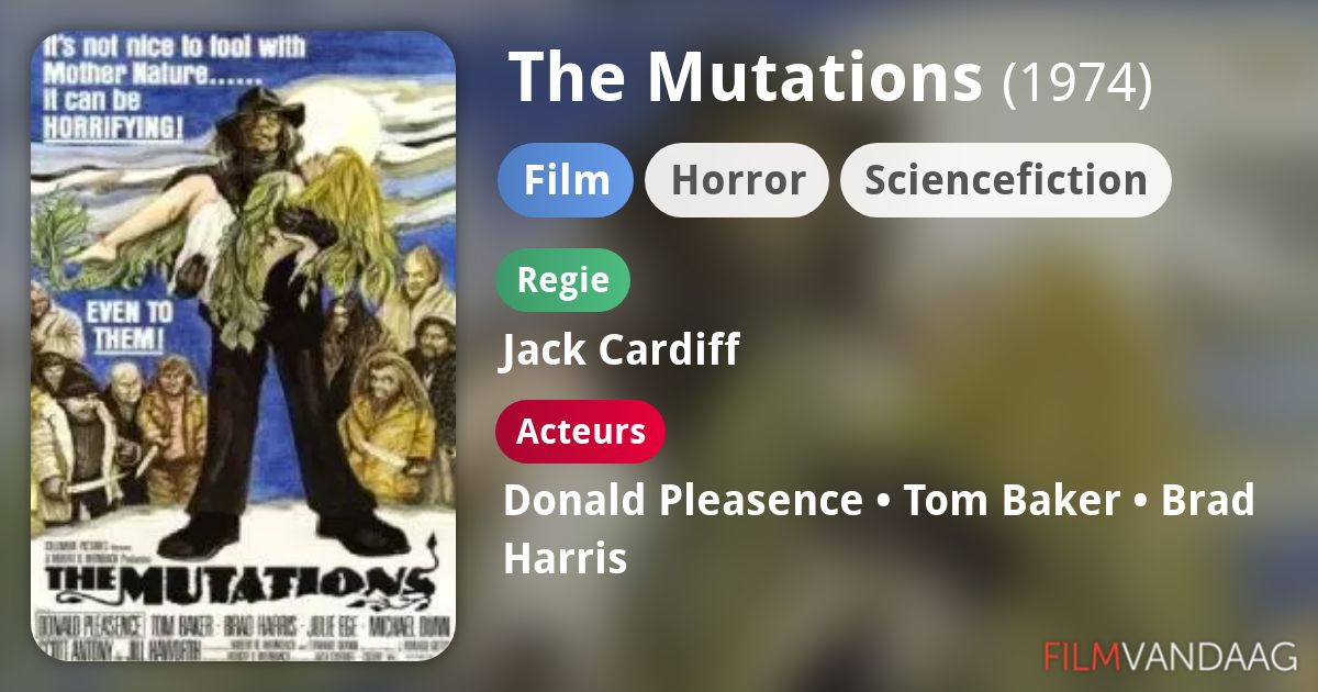 The Mutations (film, 1974) - FilmVandaag.nl