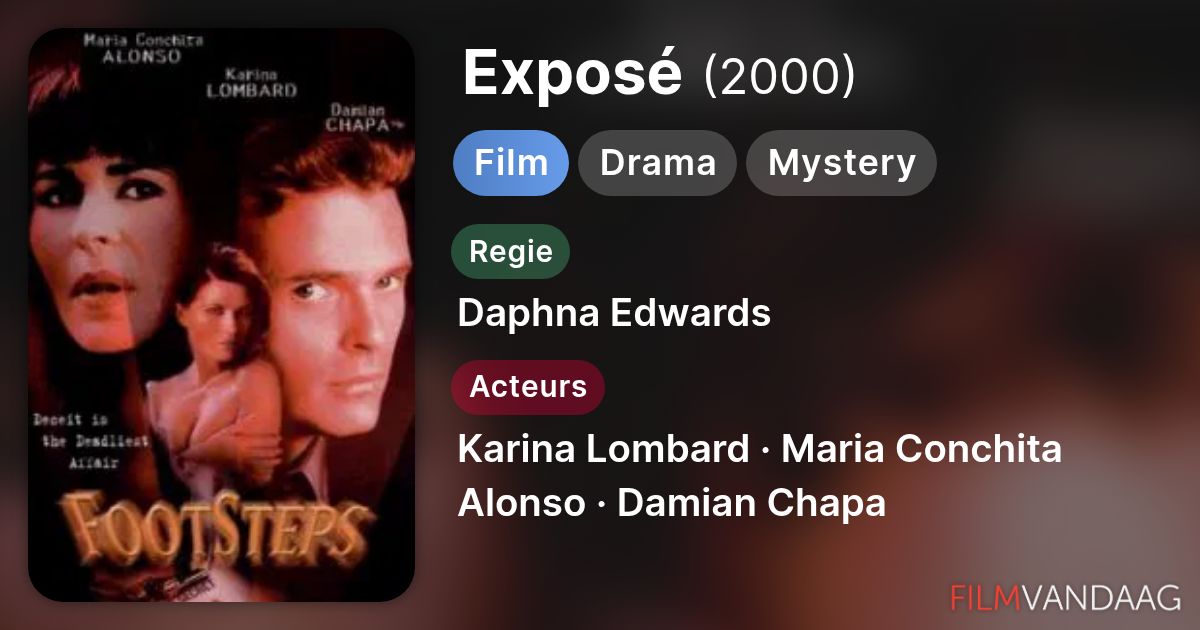 Exposé (film, 2000) - FilmVandaag.nl