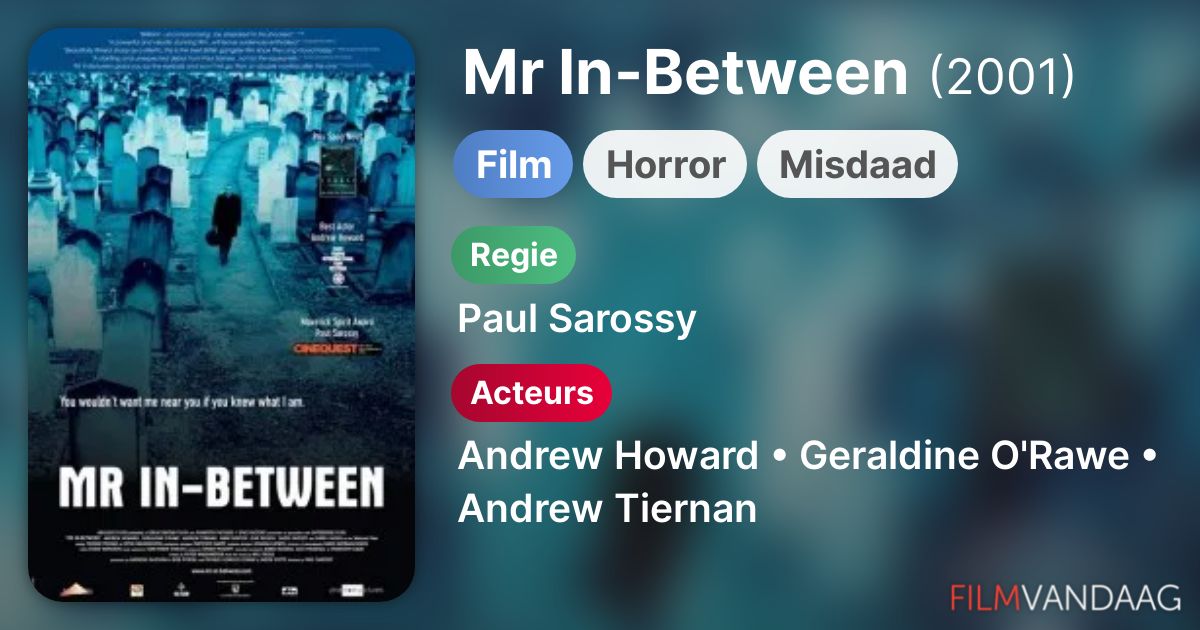 Mr In-Between (film, 2001) - FilmVandaag.nl