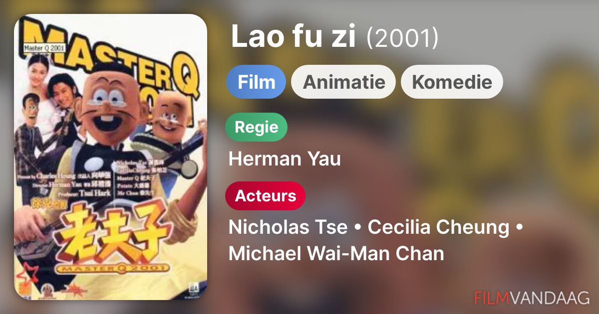 Lao fu zi (film, 2001) - FilmVandaag.nl