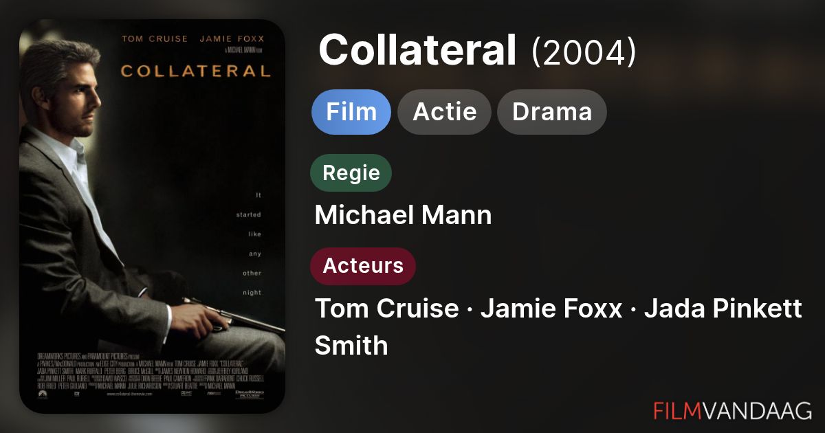 Collateral (film, 2004) - FilmVandaag.nl