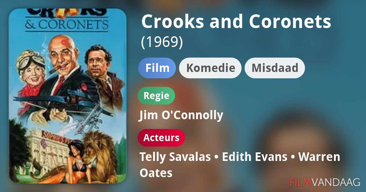 Crooks and Coronets (film, 1969) - FilmVandaag.nl