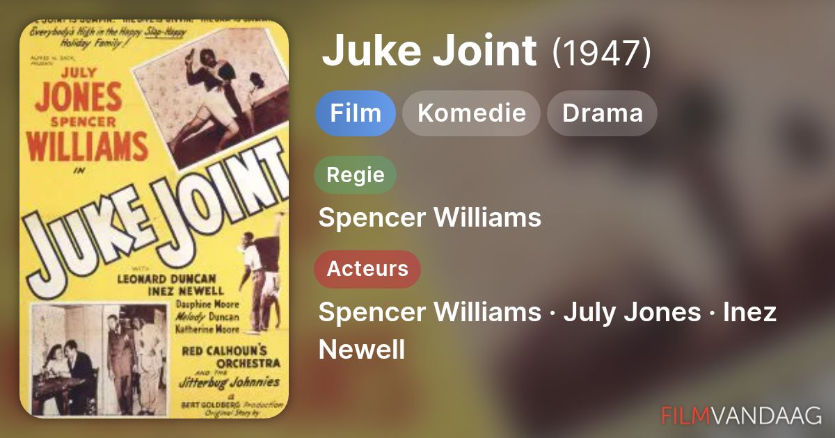 Juke Joint (film, 1947) - FilmVandaag.nl
