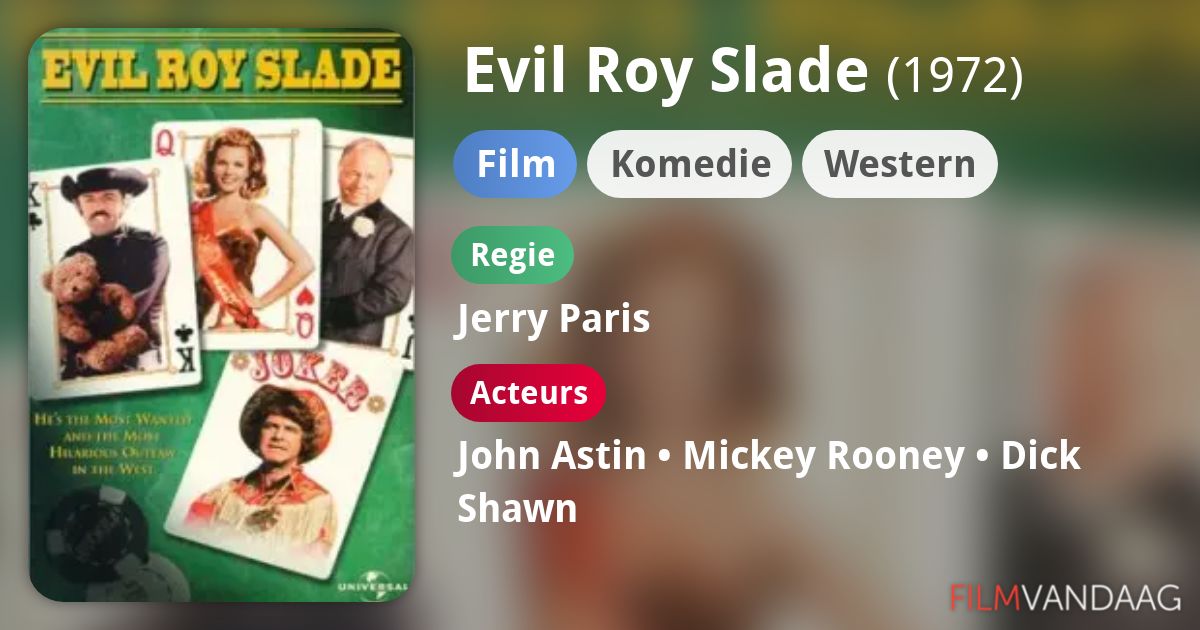 Evil Roy Slade (film, 1972) - FilmVandaag.nl