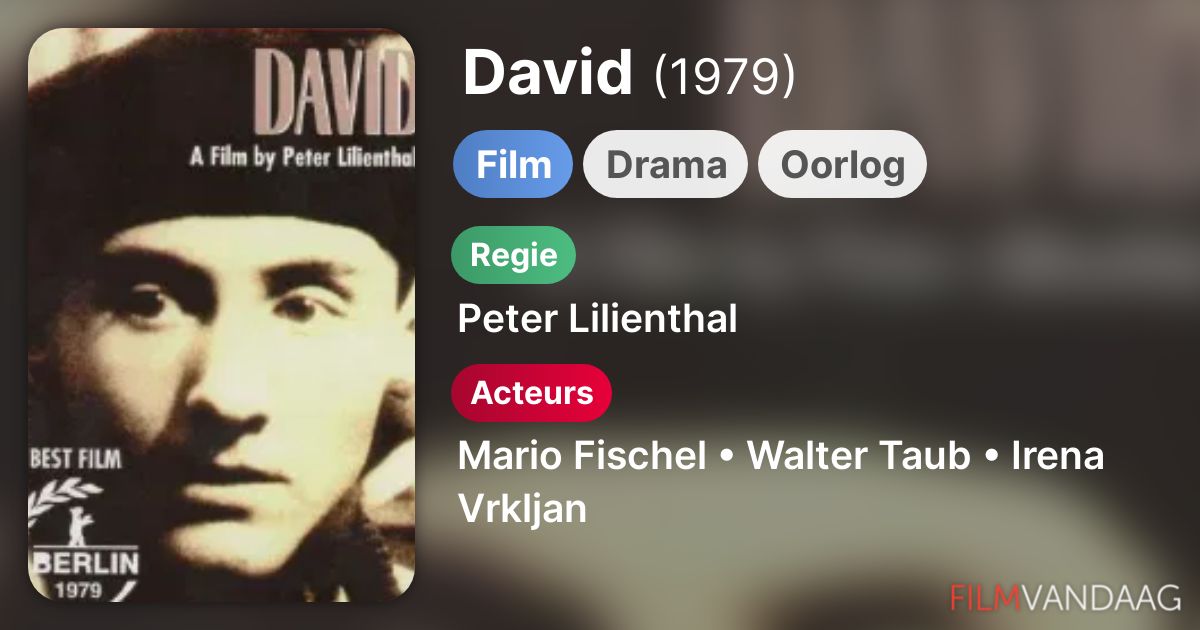 David (film, 1979) - FilmVandaag.nl