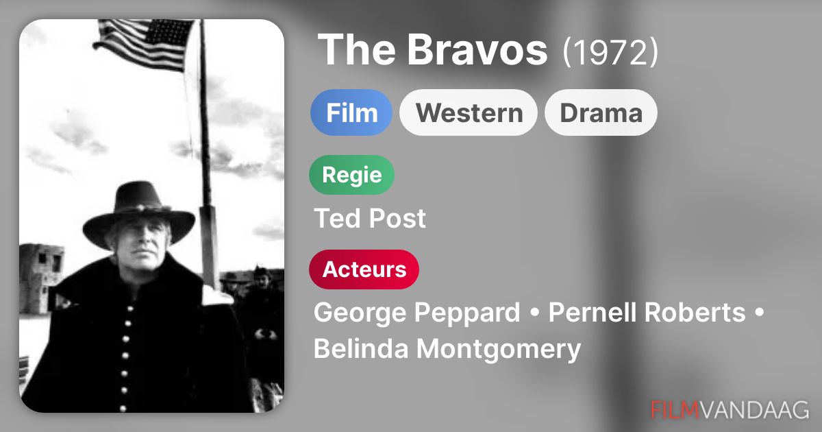 The Bravos (film, 1972) - FilmVandaag.nl