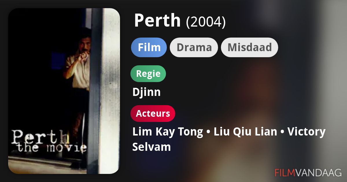 Perth (film, 2004) Nu Online Kijken - FilmVandaag.nl