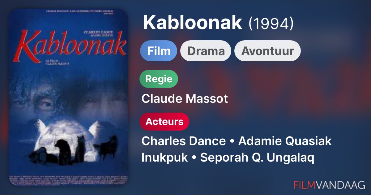 Kabloonak (film, 1995) - FilmVandaag.nl
