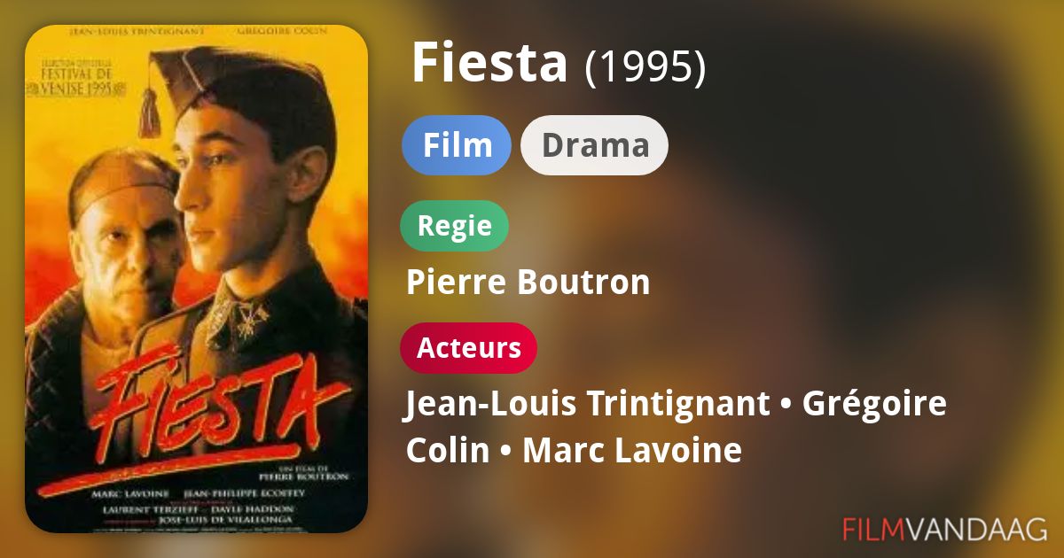 Fiesta (film, 1995) - FilmVandaag.nl