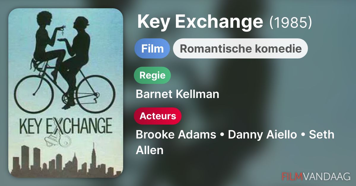 Alle acteurs in Key Exchange (film, 1985) - FilmVandaag.nl