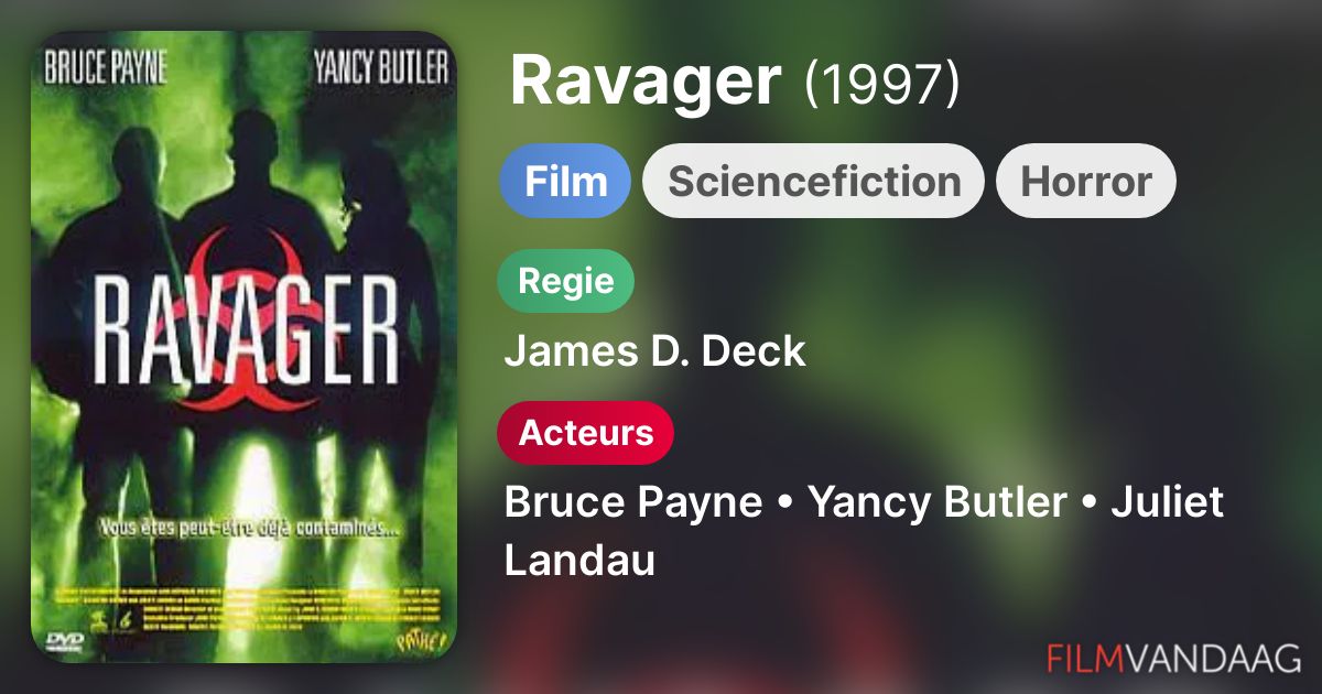 Ravager (film, 1997) - FilmVandaag.nl