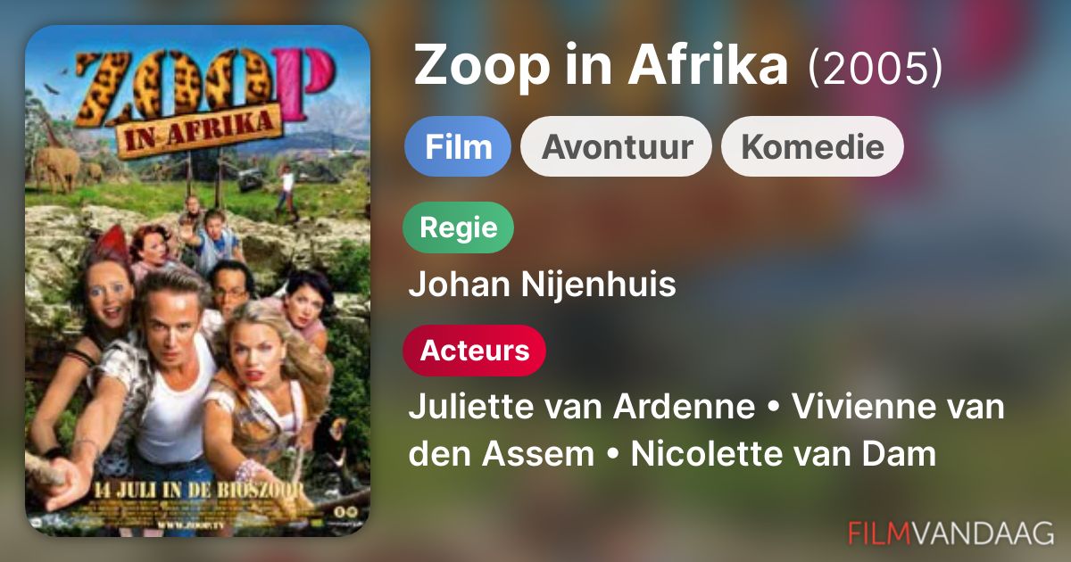 Zoop in Afrika (film, 2005) - FilmVandaag.nl