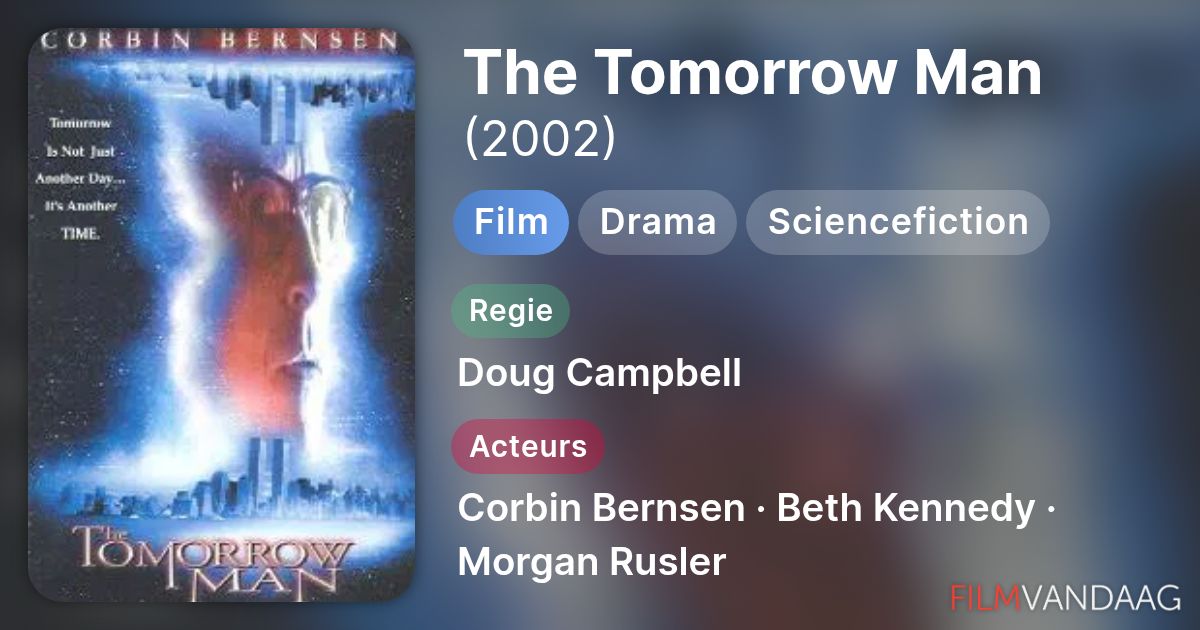 The Tomorrow Man (film, 2002) - FilmVandaag.nl