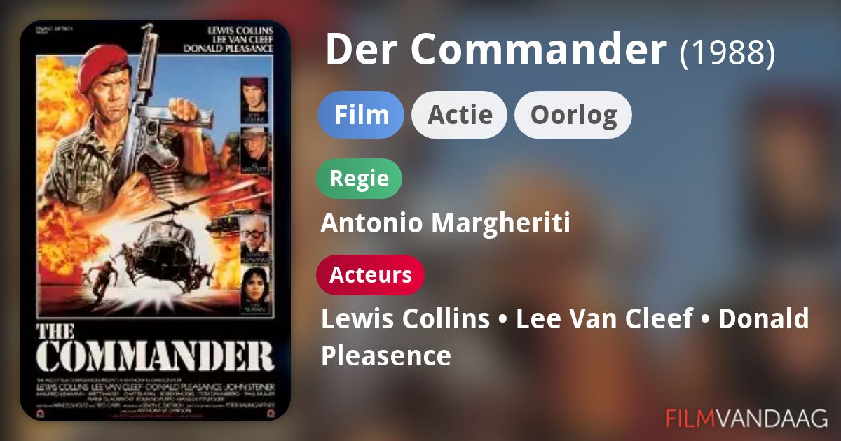 Der Commander (film, 1988) - FilmVandaag.nl