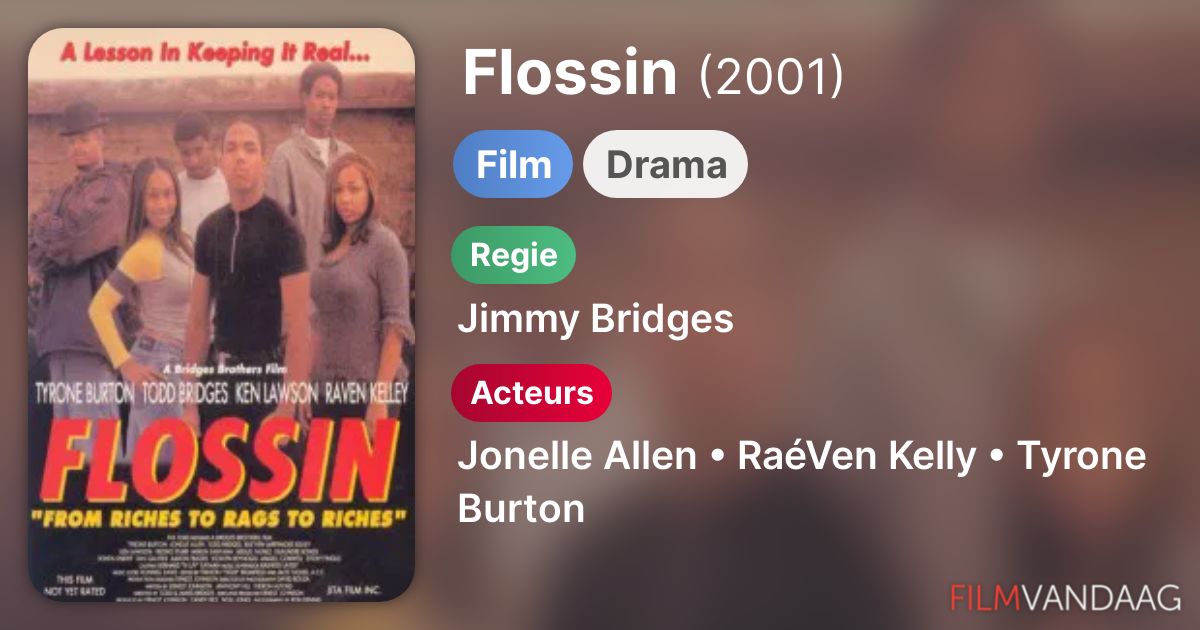 Flossin (film, 2001) - FilmVandaag.nl