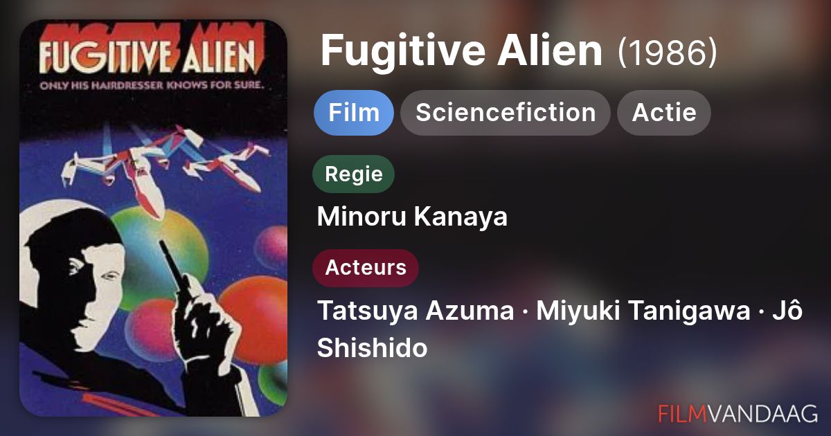 Fugitive Alien (film, 1986) - FilmVandaag.nl