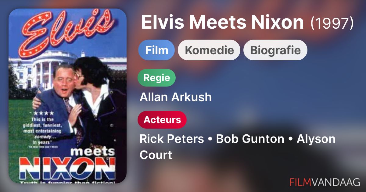 Elvis Meets Nixon (film, 1997) - FilmVandaag.nl
