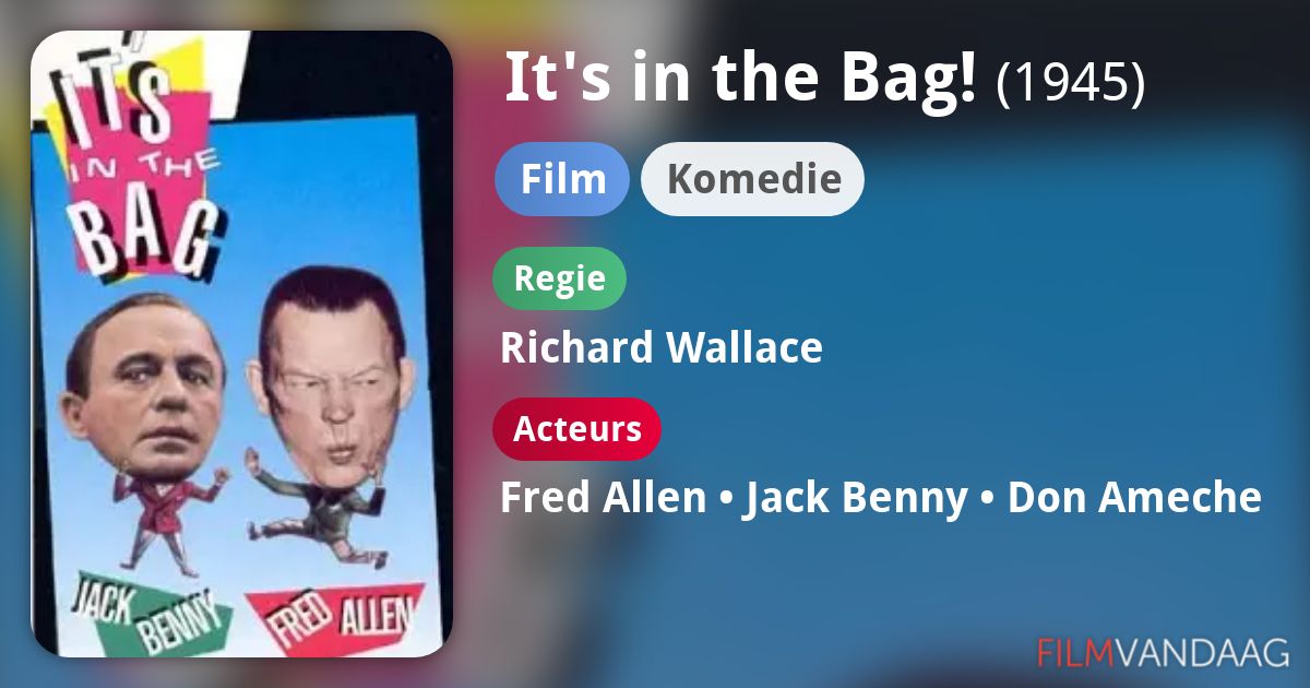It's in the Bag! (film, 1945) - FilmVandaag.nl