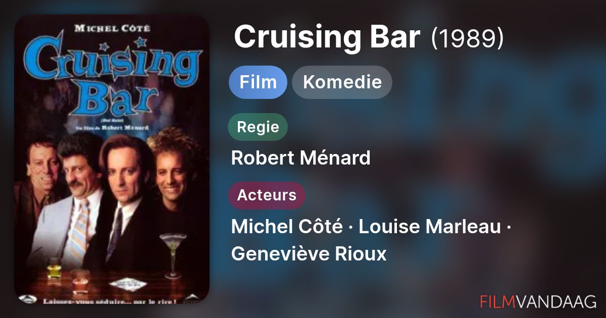 Cruising Bar (film, 1989) - FilmVandaag.nl