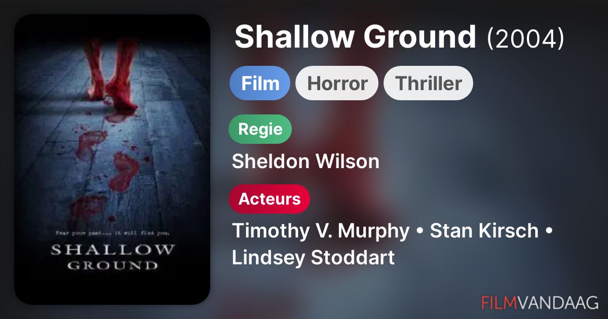 Shallow Ground (film, 2004) - FilmVandaag.nl
